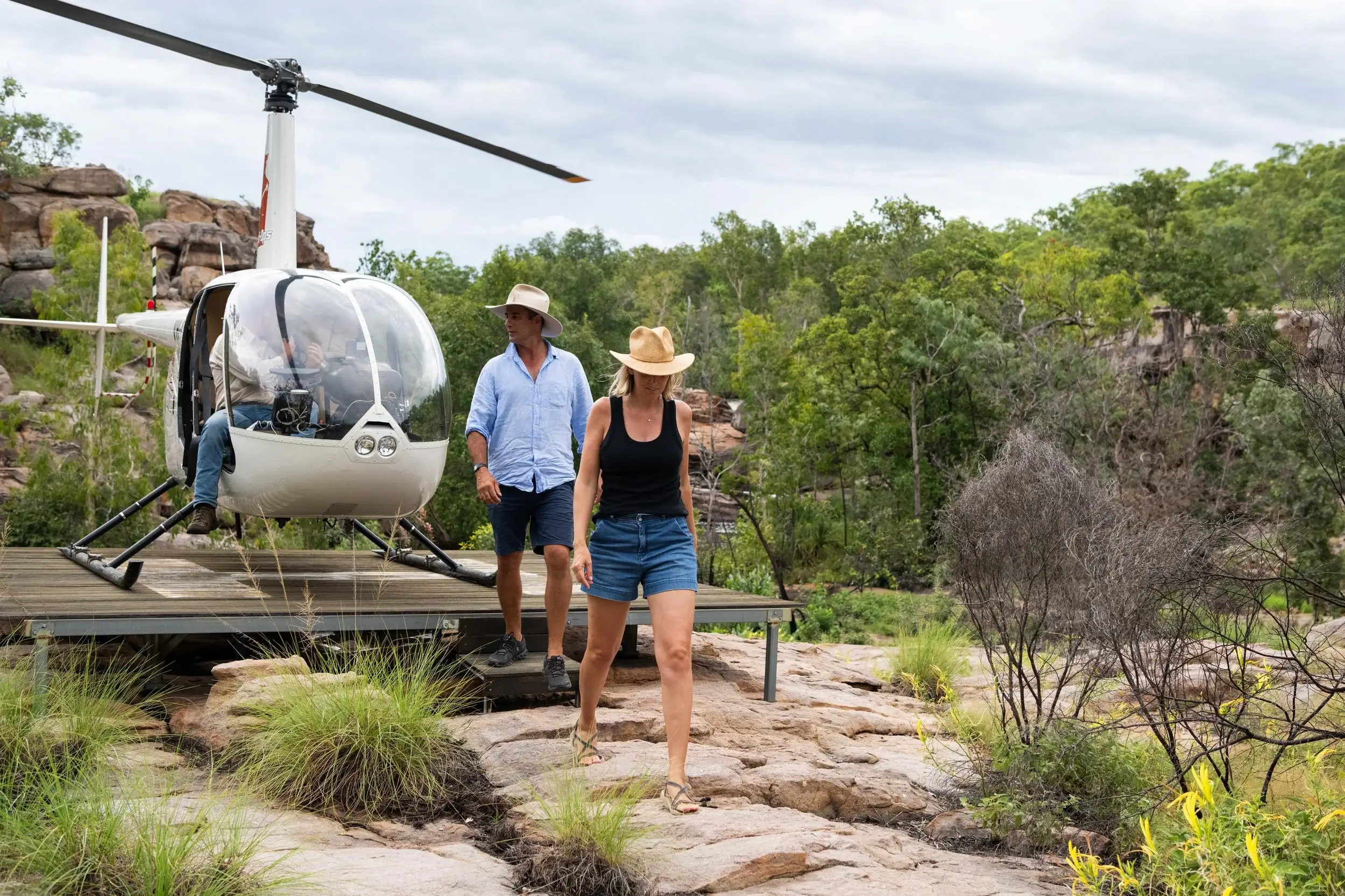 Nitmiluk Rock Art Helicopter Tour | Cultural Landing